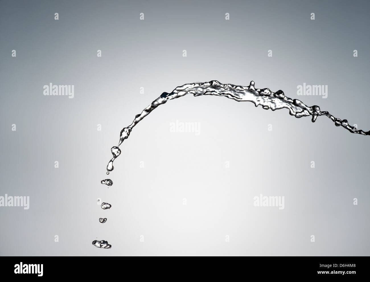 Water splashing in air Stock Photo - Alamy