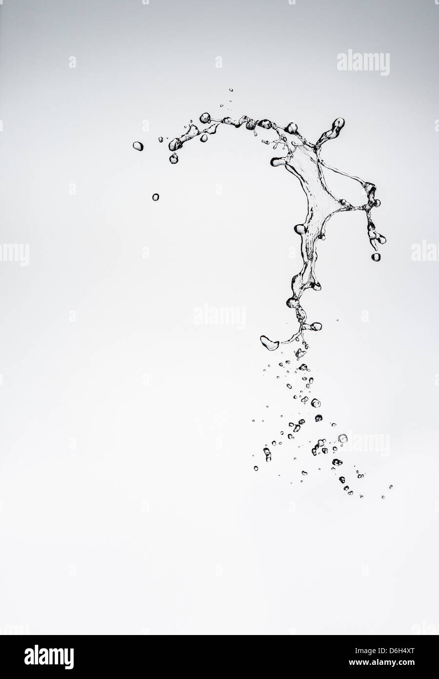Water splashing in air Stock Photo - Alamy