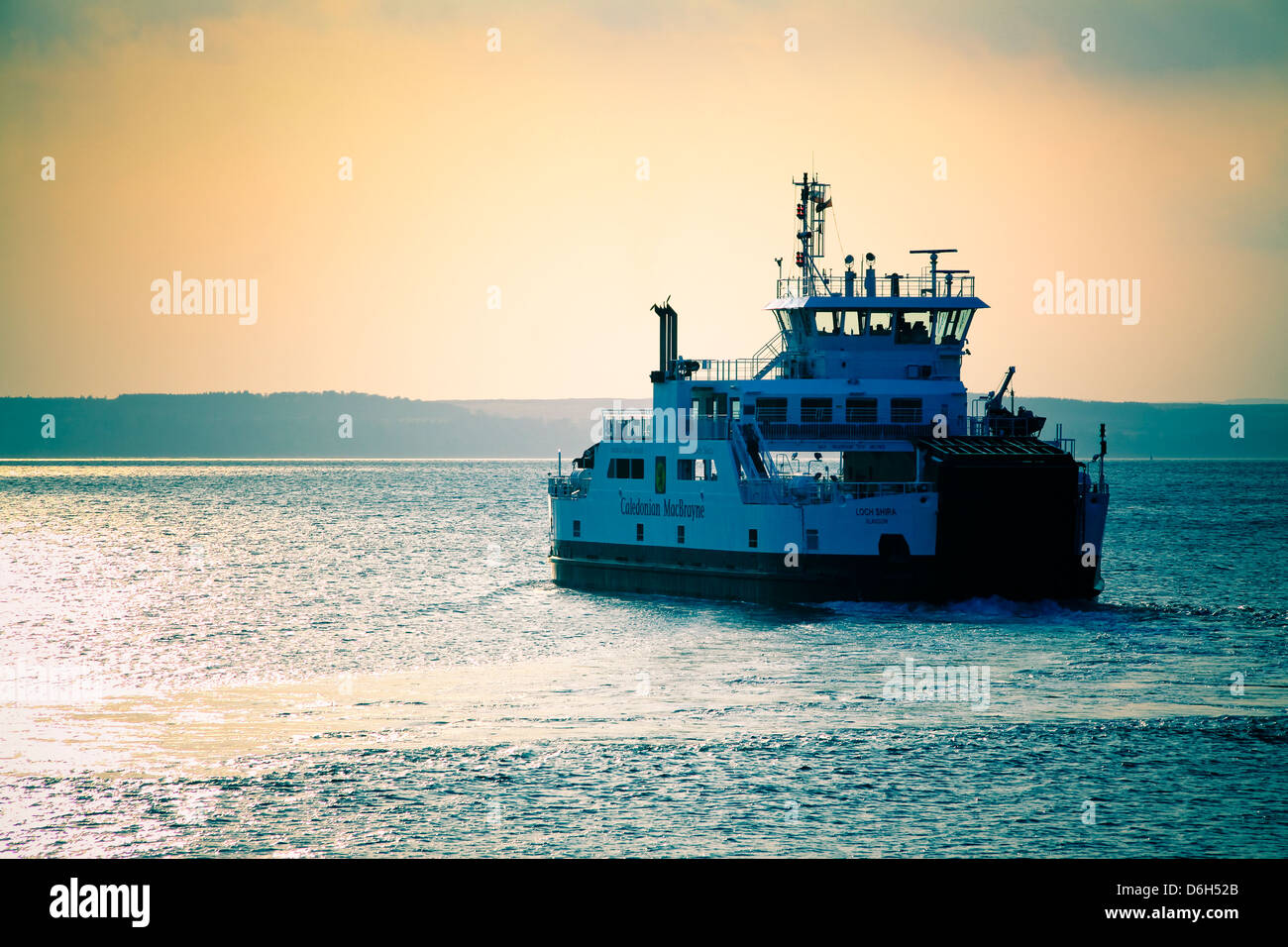 Caledonian macbrayne ferry loch shira hi-res stock photography and ...