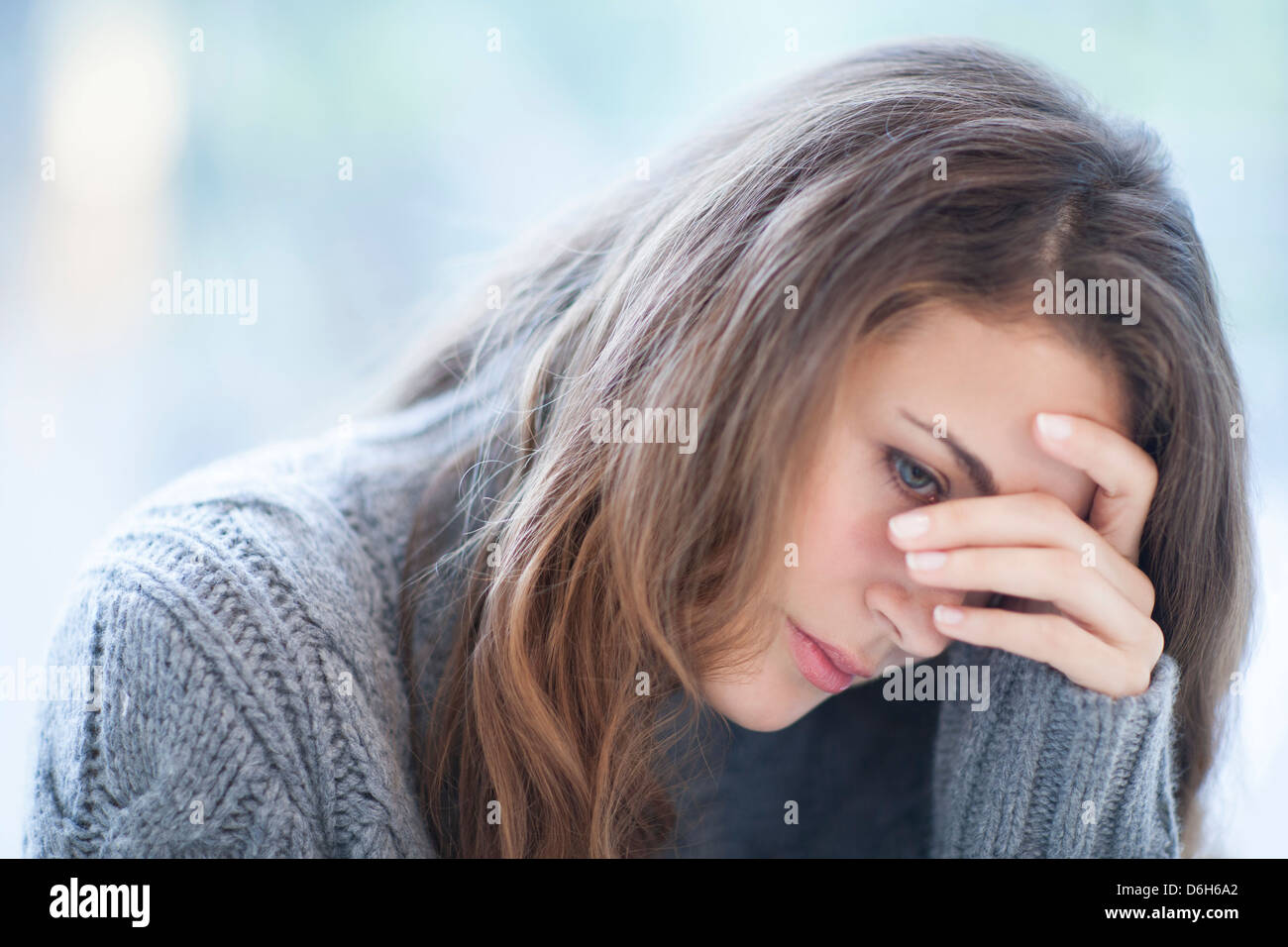Woman depression hi-res stock photography and images - Alamy