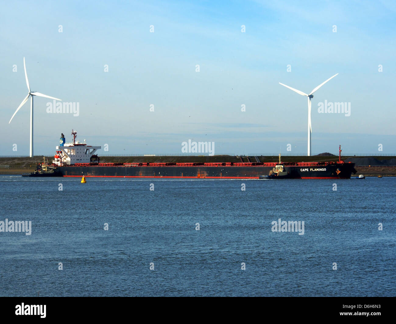 The Cape Flamingo, a vessel identified by IMO 9344289 and callsign ...