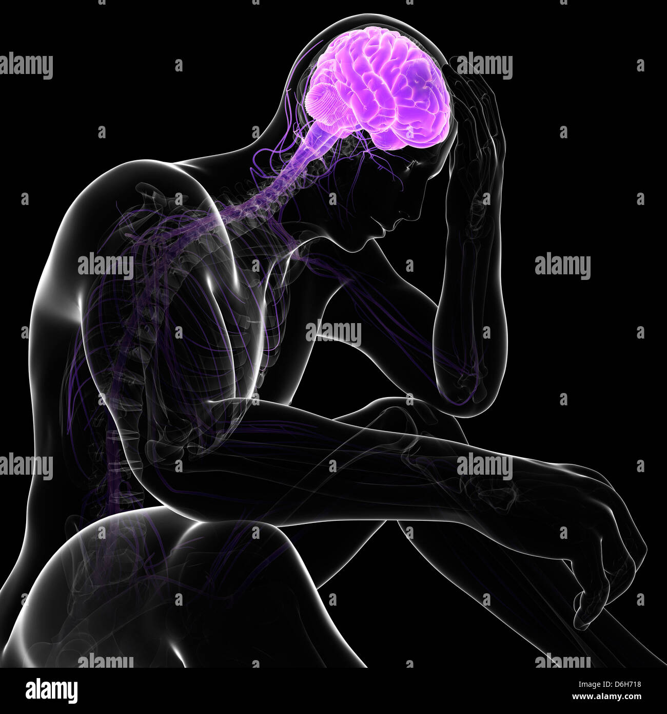Depression Brain High Resolution Stock Photography and Images - Alamy