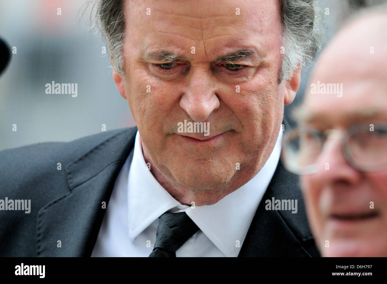 London, UK. April 17th 2013. Sir Terry Wogan at Margaret Thatcher's ...
