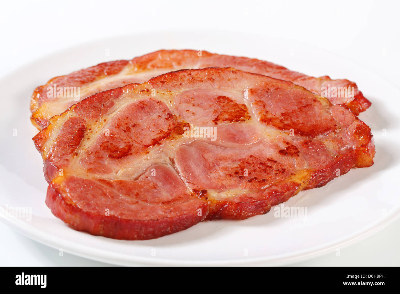 Smoked pork neck hi-res stock photography and images - Alamy