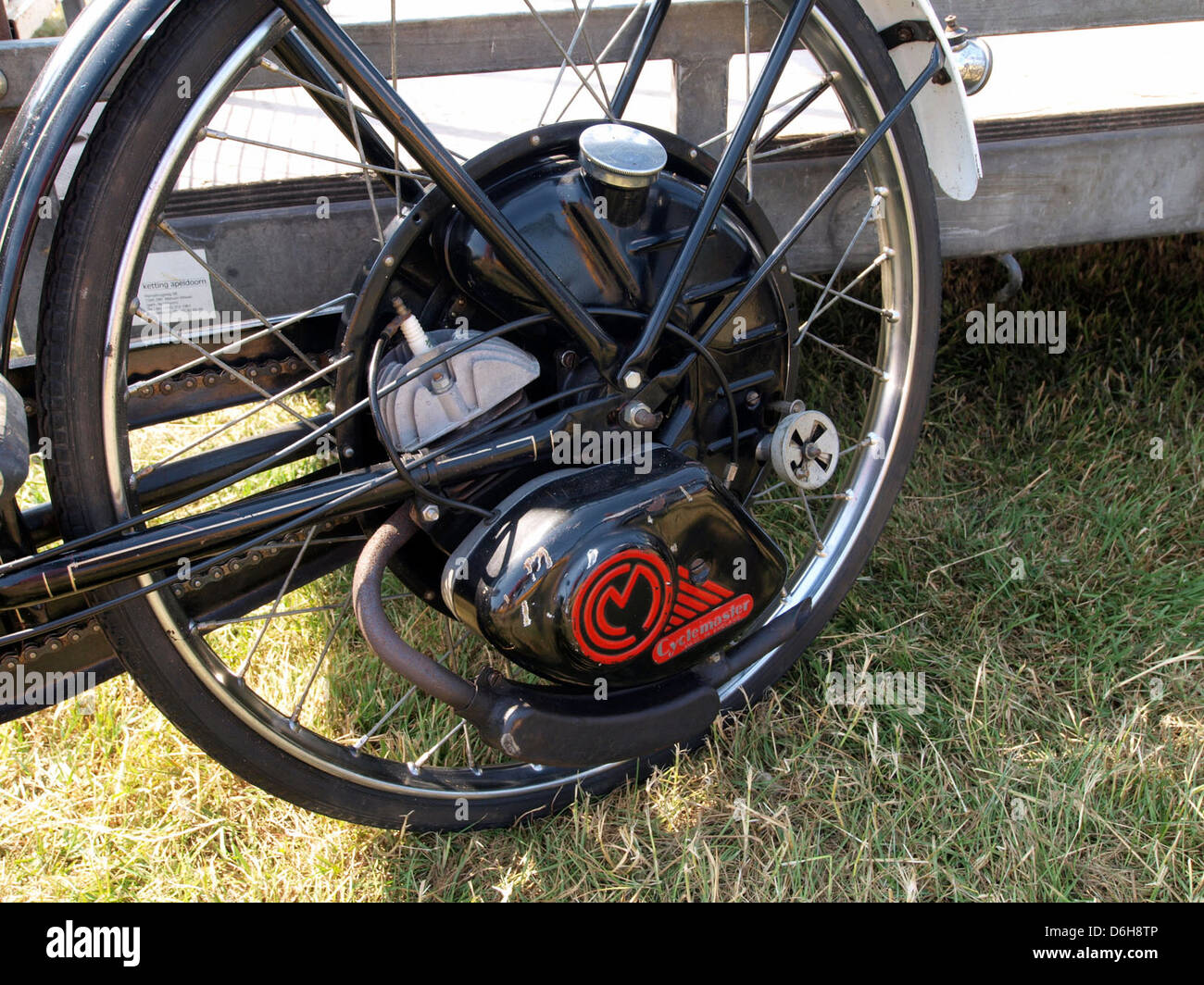 Cyclemaster auxiliary engine pic1 Stock Photo - Alamy