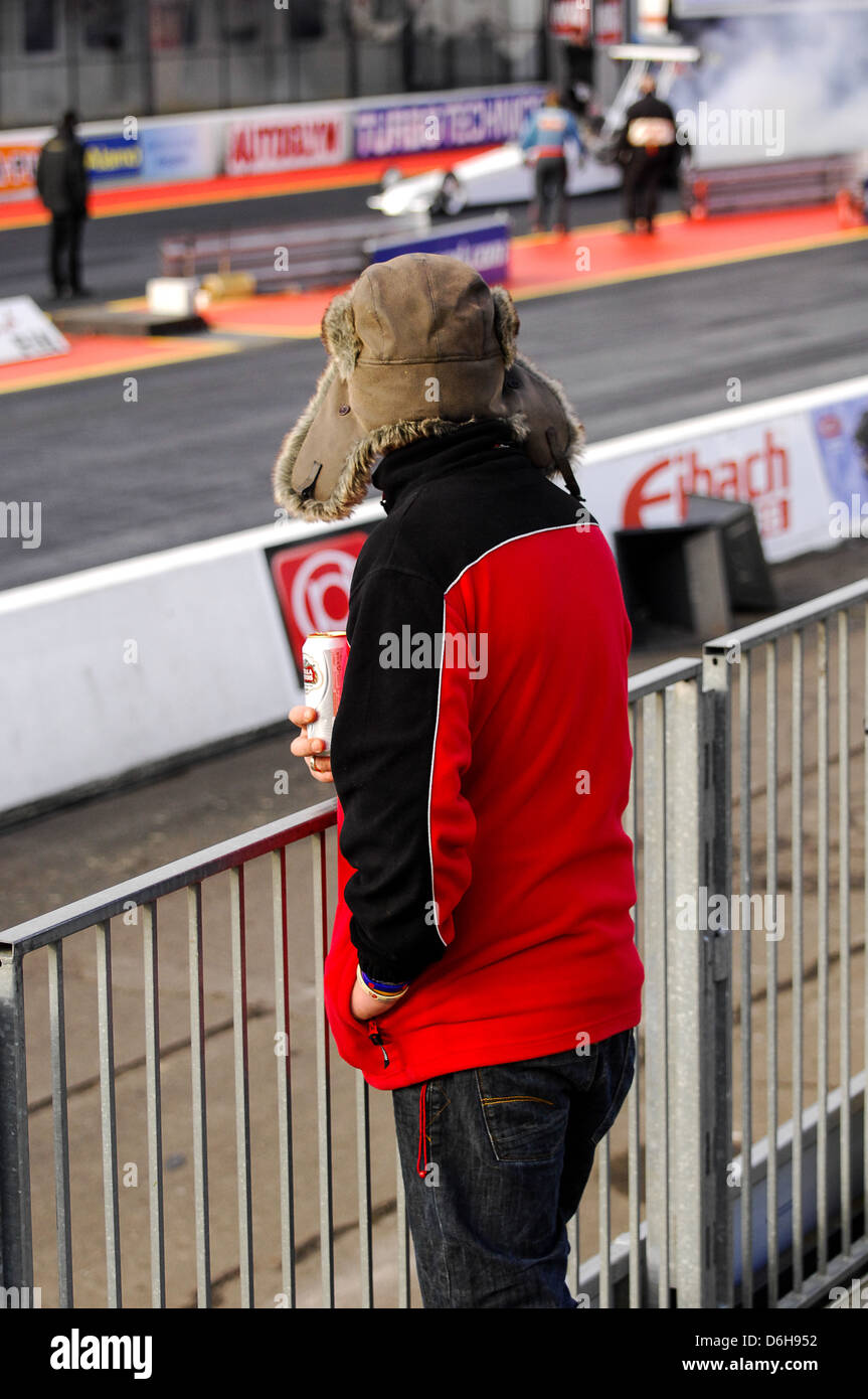 Racing from Santa Pod racing Stock Photo - Alamy
