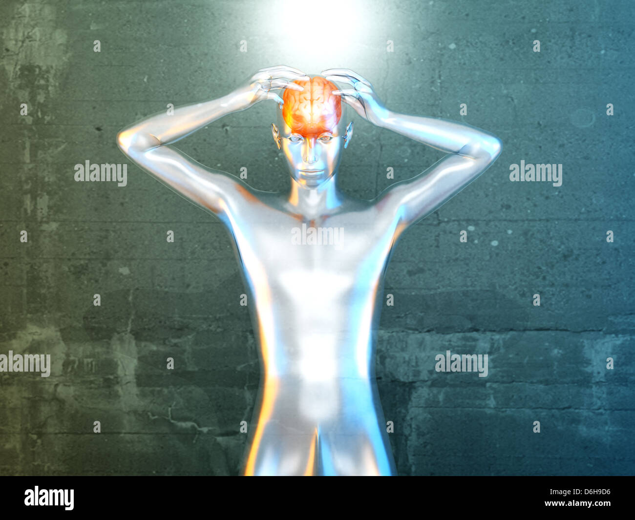 Mental power and creativity. 3d rendered Illustration Stock Photo - Alamy