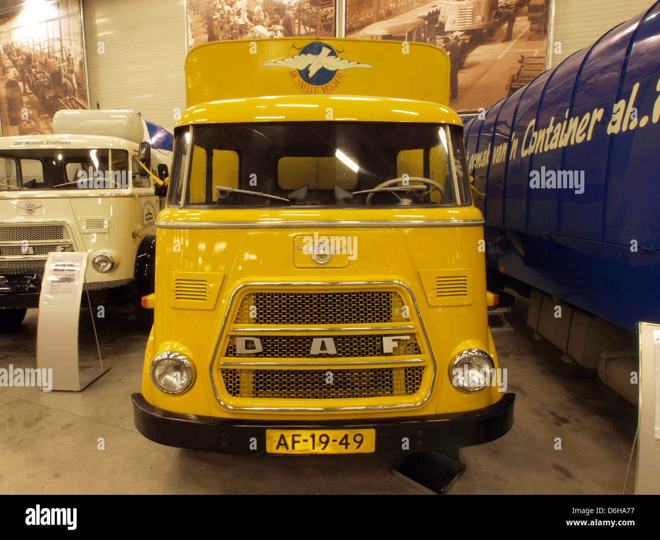 The DAF A 1300 DA is a Dutch-built vehicle known for its unique design ...
