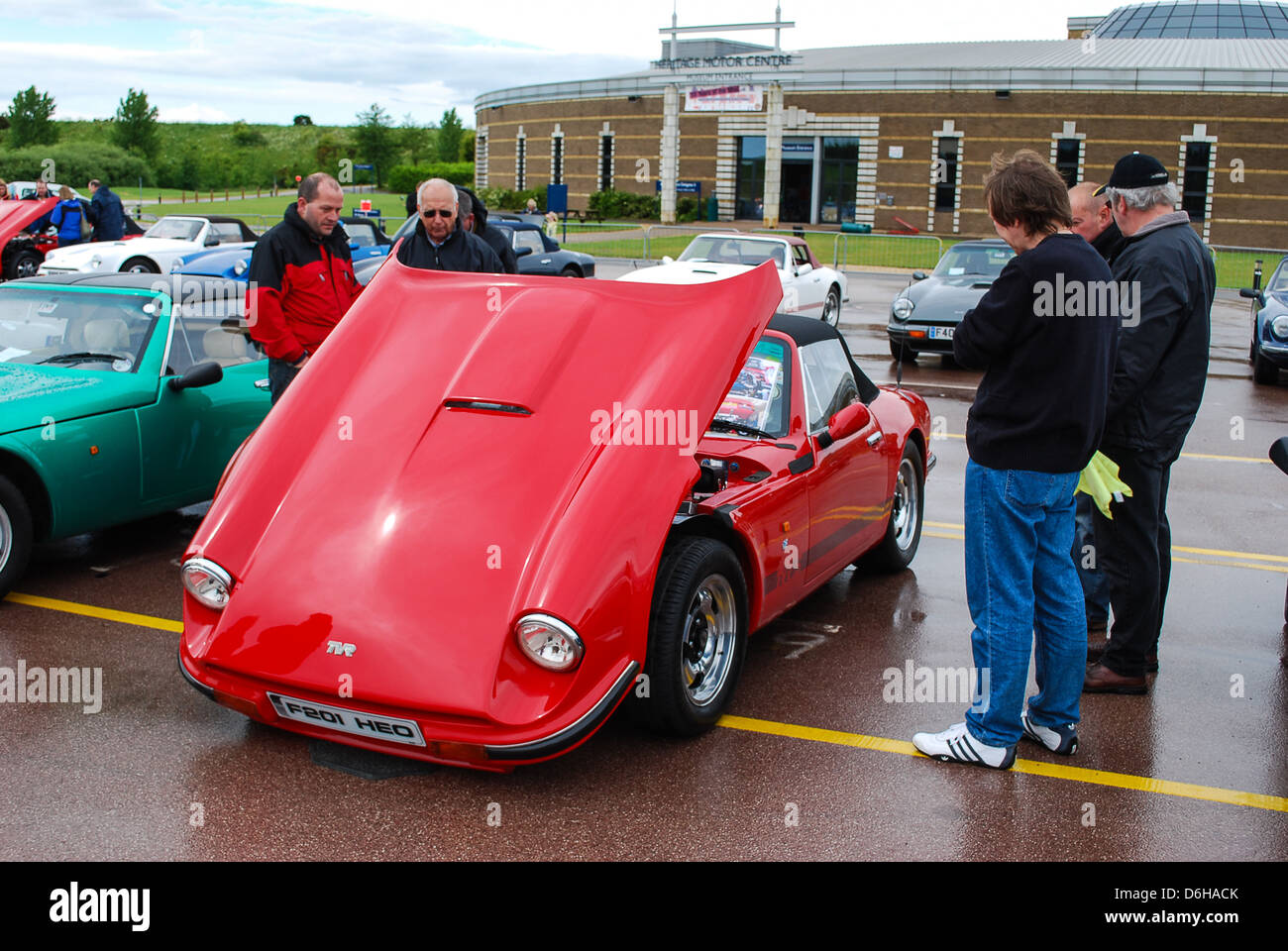 Car club meeting hi-res stock photography and images - Alamy
