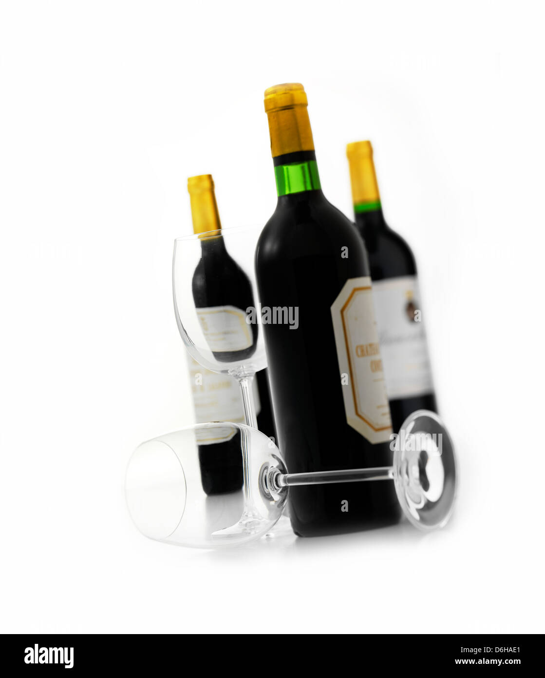 Glass on its side, no people Cut Out Stock Images & Pictures - Alamy