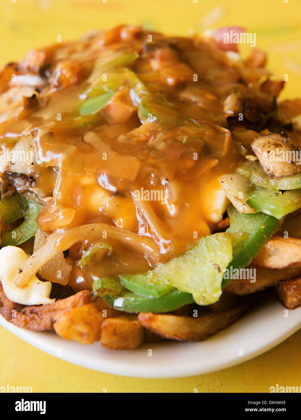 Poutine from La Banquise Restaurant on Plateau Mont-Royal in Montreal ...
