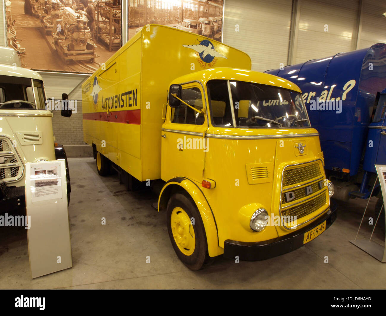 The DAF A 1300 DA, a compact Dutch truck, is known for its versatility ...