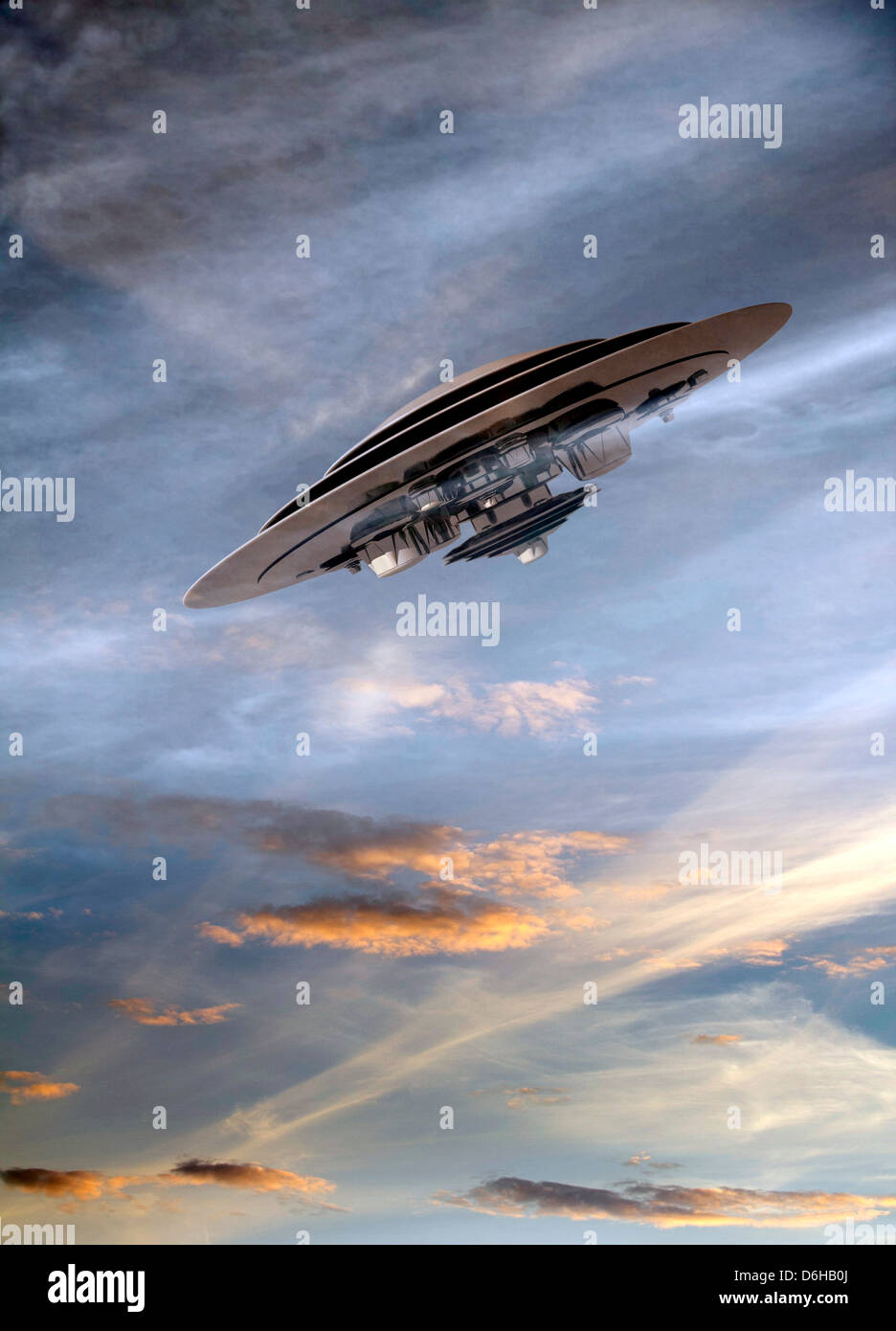 Ufo artwork hi-res stock photography and images - Alamy