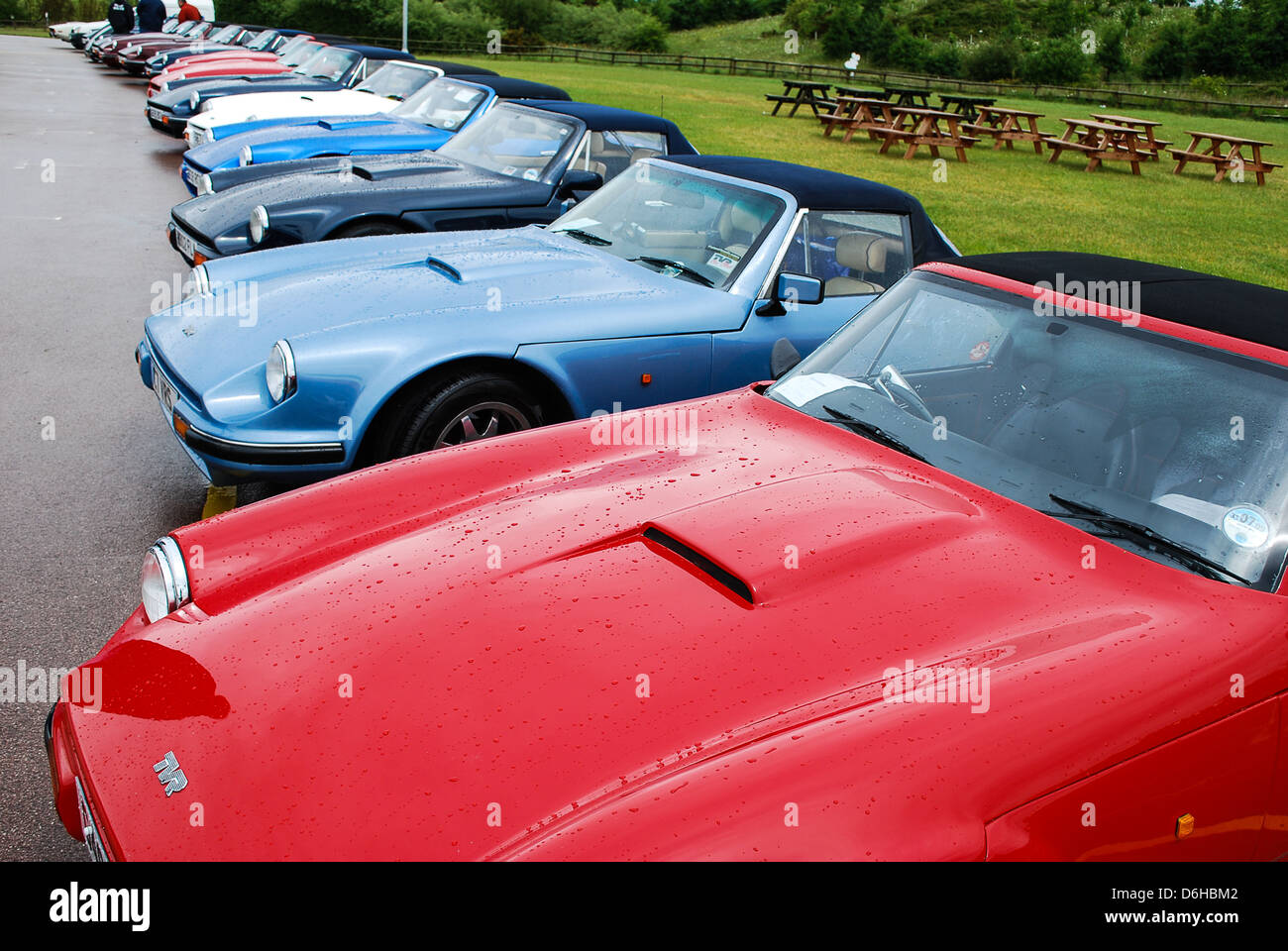 Car club meeting hi-res stock photography and images - Alamy