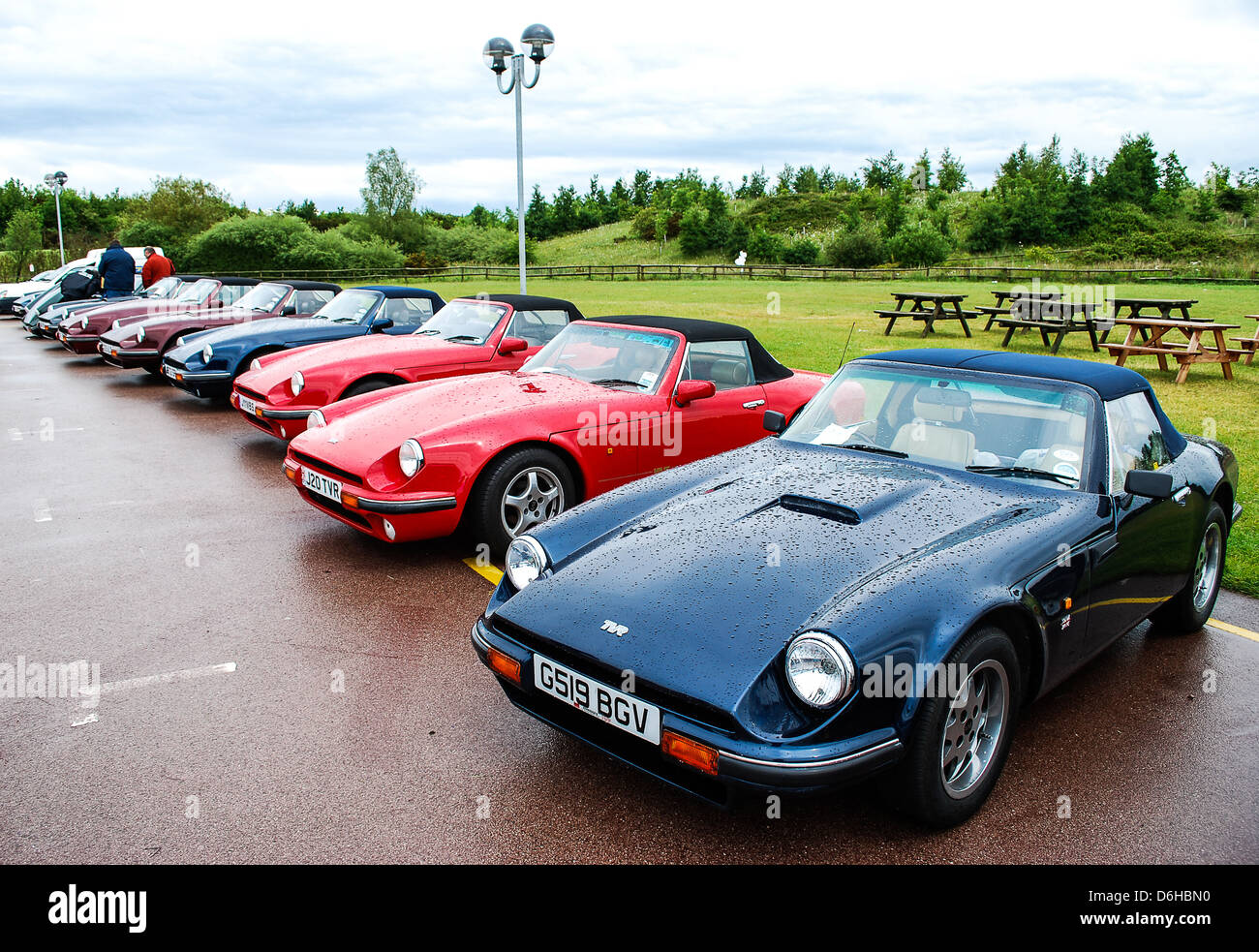 Car club meeting hi-res stock photography and images - Alamy