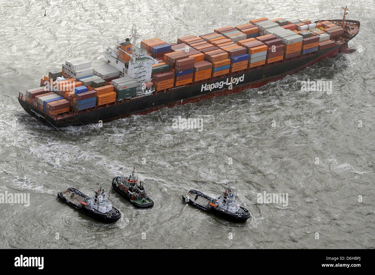 Container ship on outer weser hi-res stock photography and images - Alamy