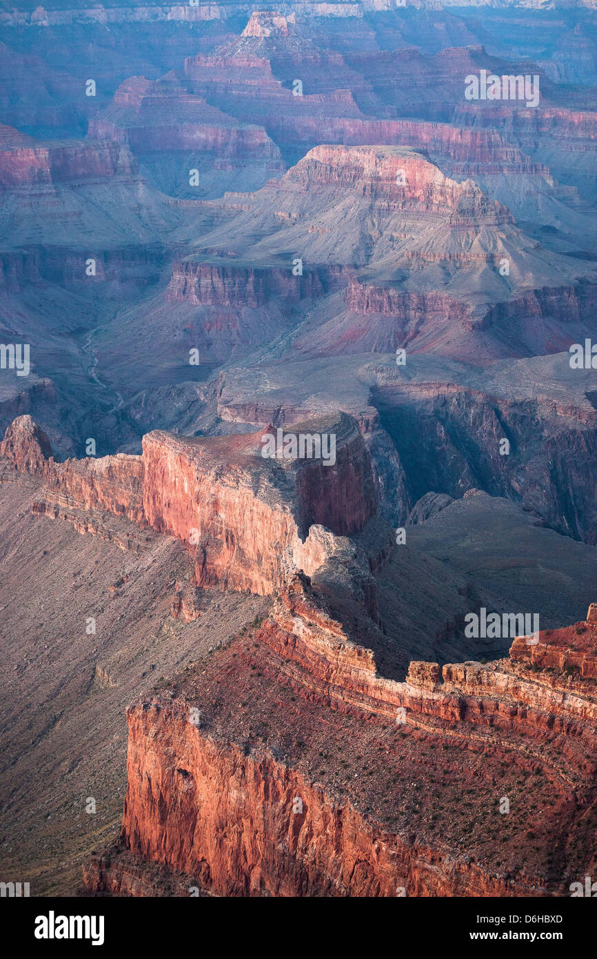 Rock formations in dry desert landscape Stock Photo - Alamy