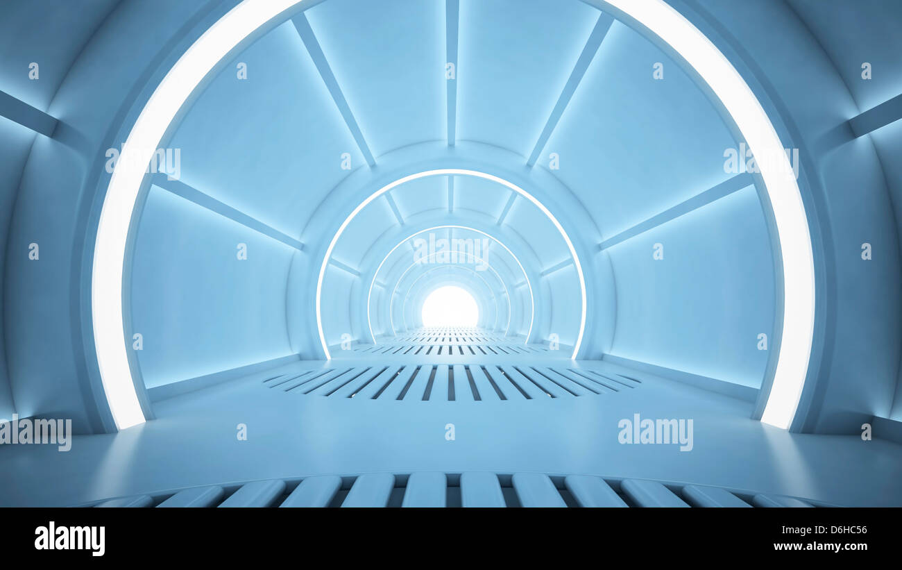 Futuristic corridor hi-res stock photography and images - Alamy