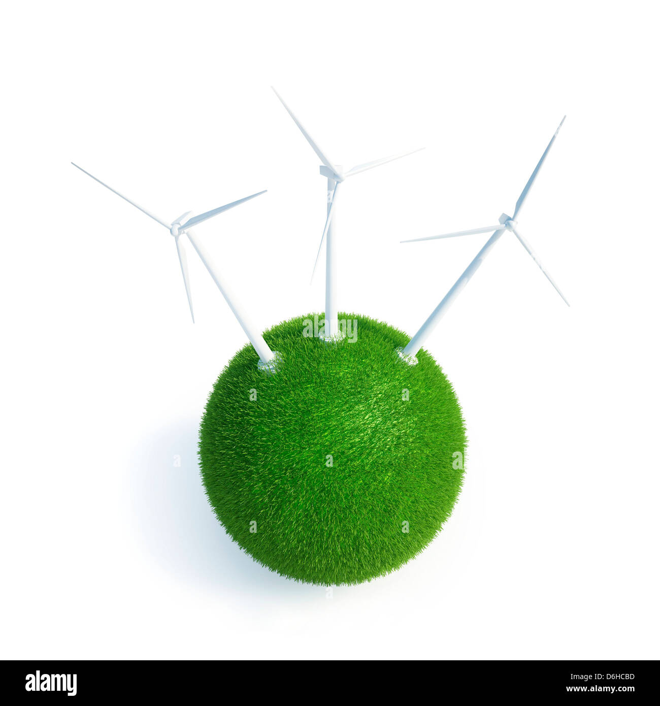 Green energy, conceptual artwork Stock Photo - Alamy