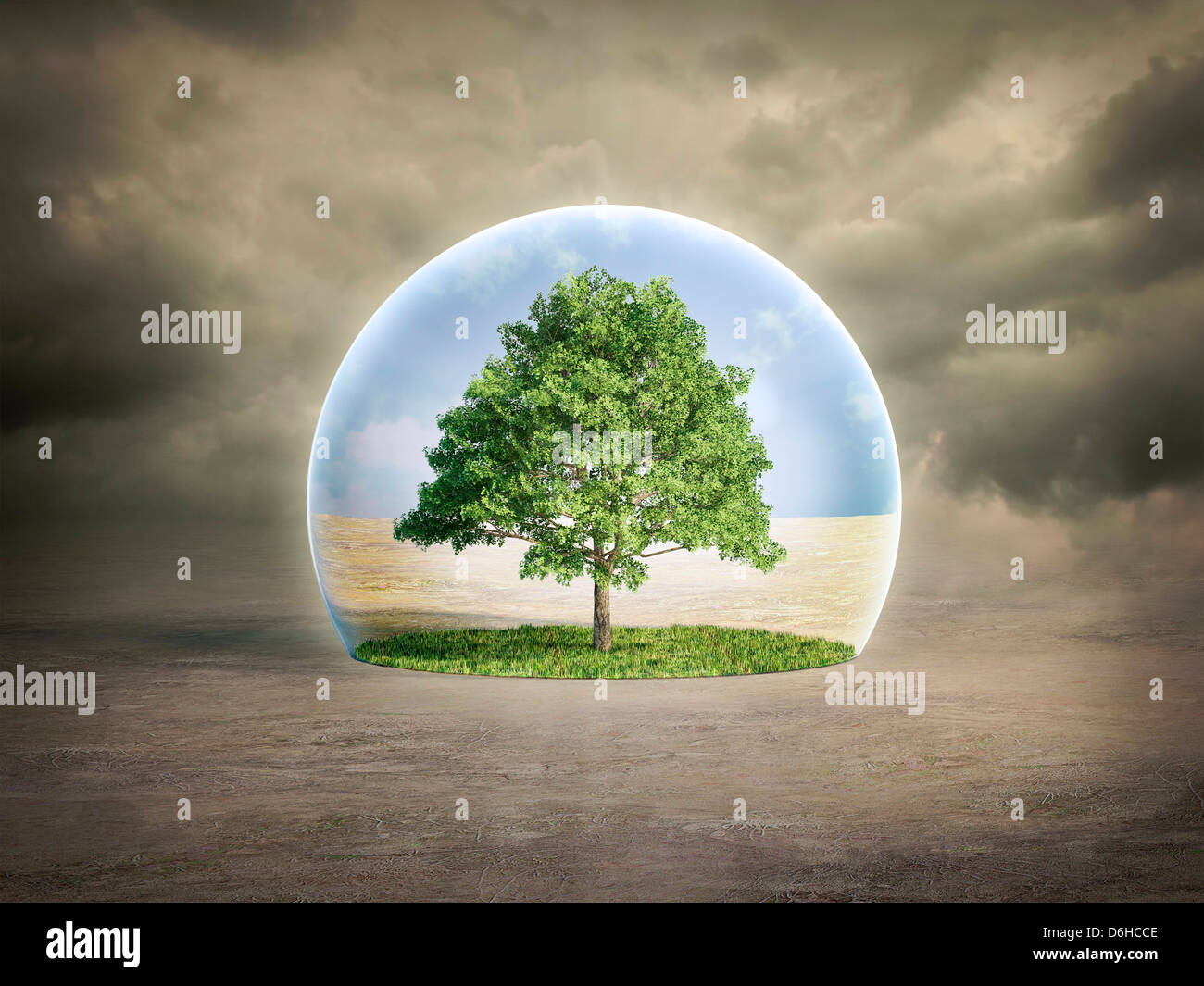 Environmental protection, artwork Stock Photo - Alamy