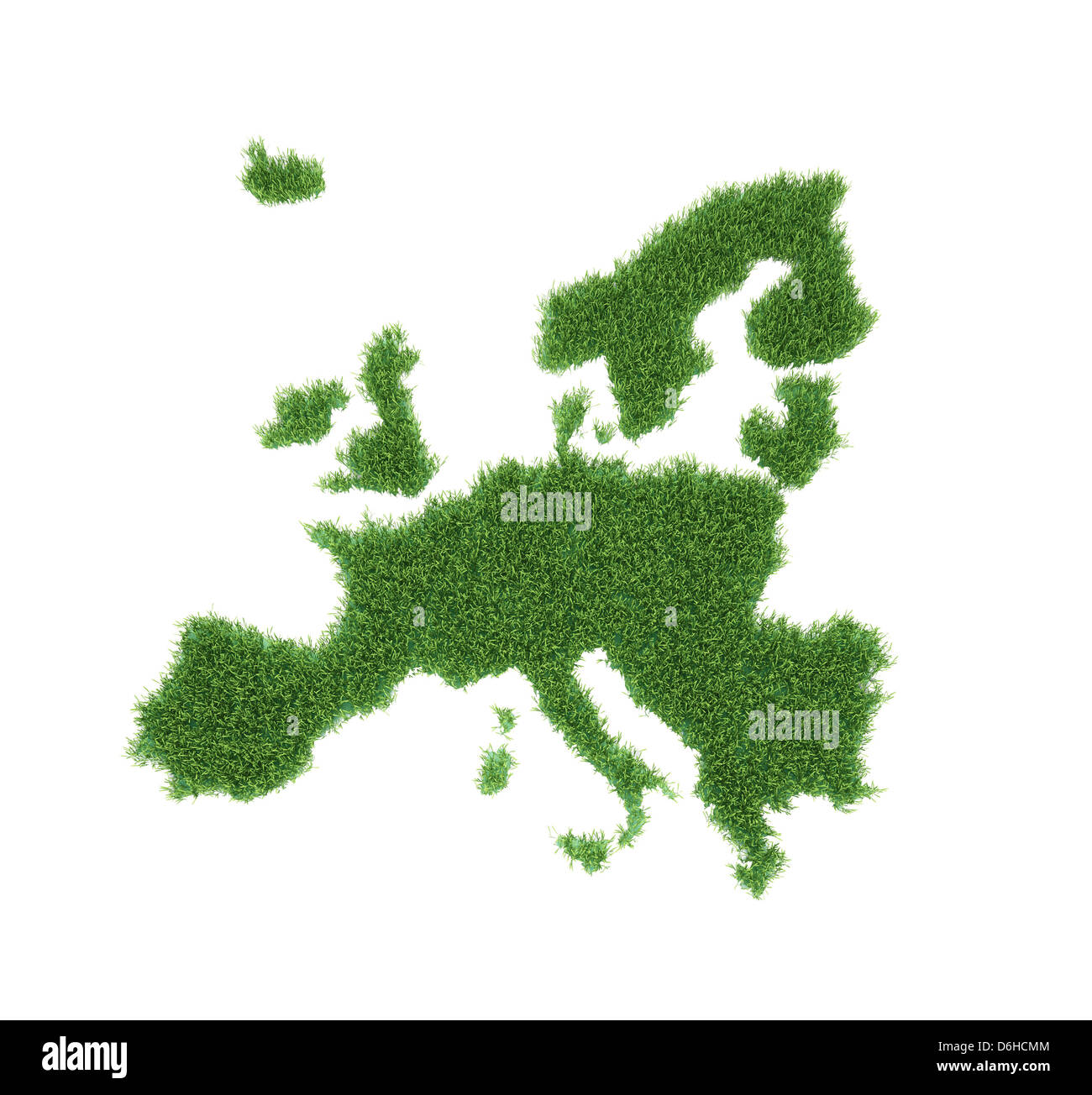 Europe grass map hi-res stock photography and images - Alamy