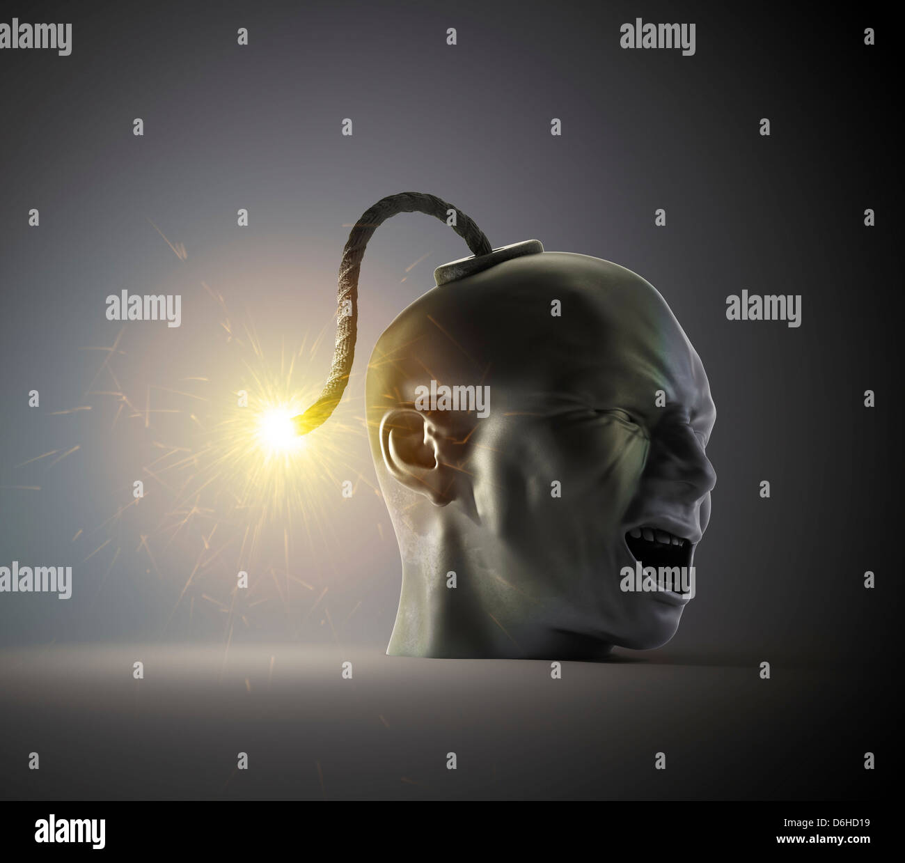 Mental health problems, artwork Stock Photo - Alamy