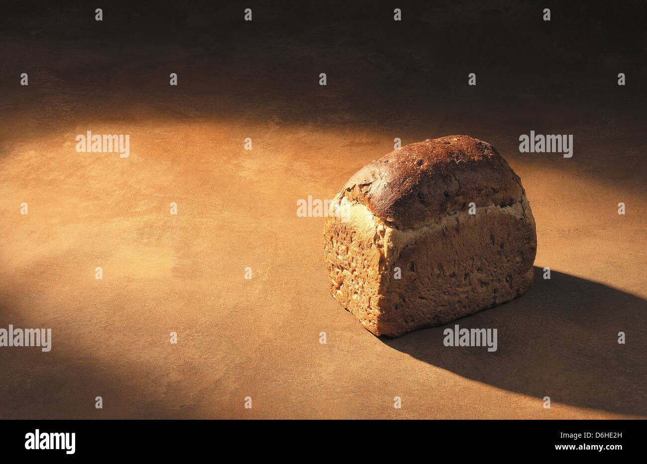 Loaf of brown bread Stock Photo - Alamy
