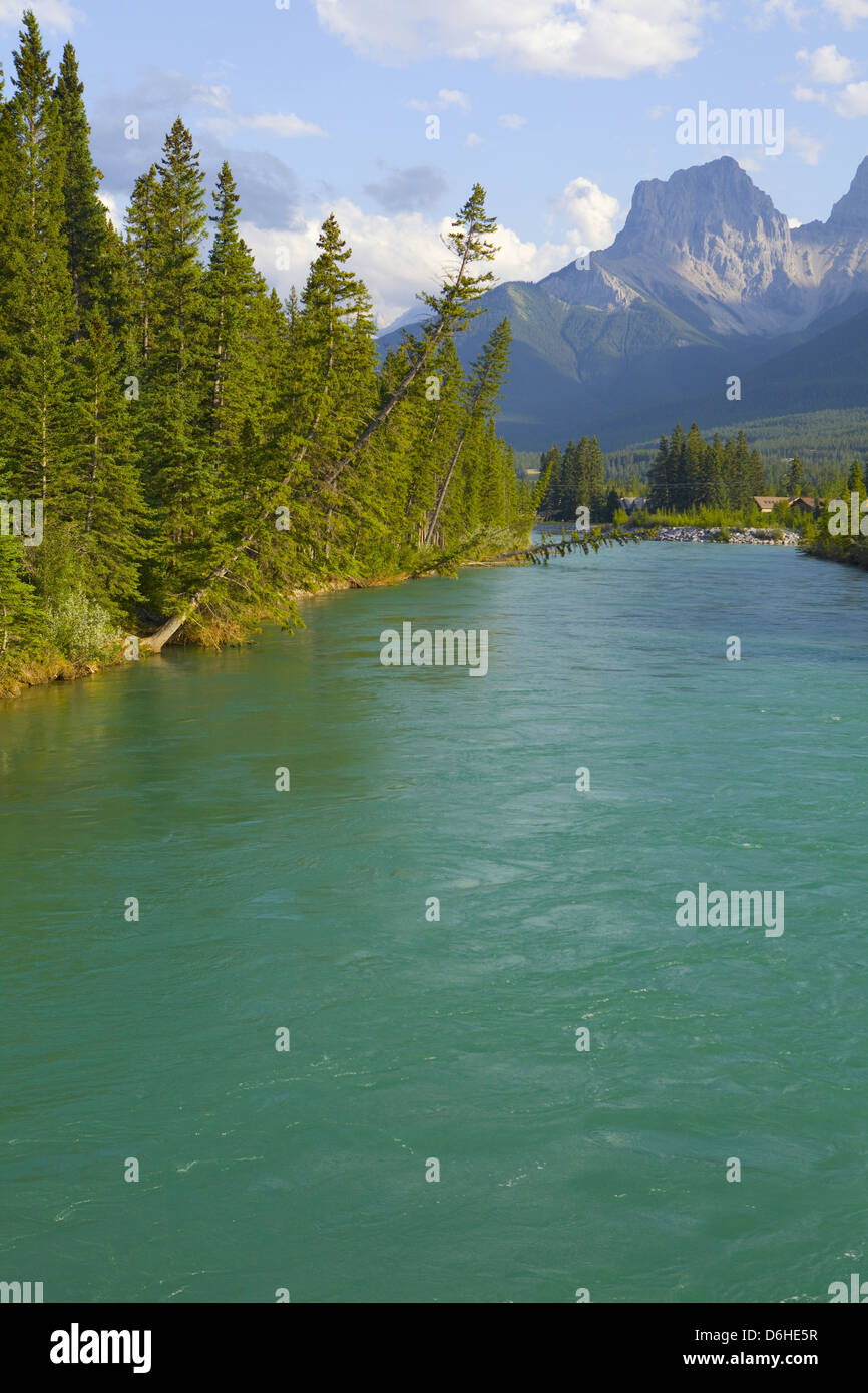 Bow River in Banff National Park, Canada Stock Photo - Alamy