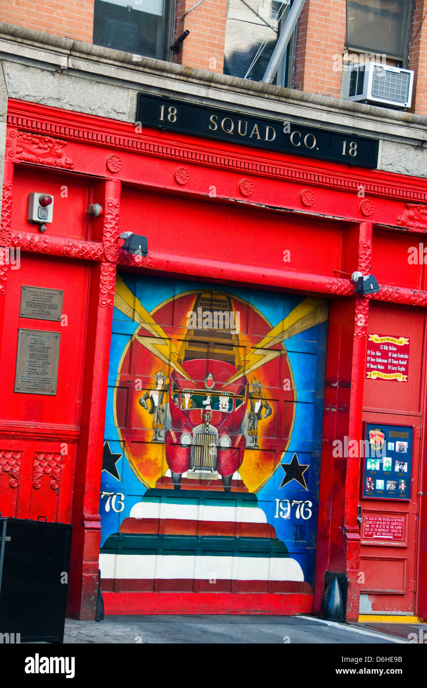 Fire station mural hi-res stock photography and images - Alamy