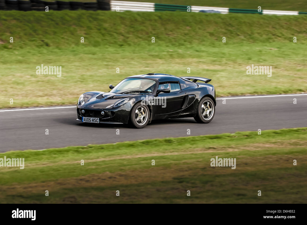 Limited edition (only 50 cars made) Black Lotus Exige 240R on a race ...