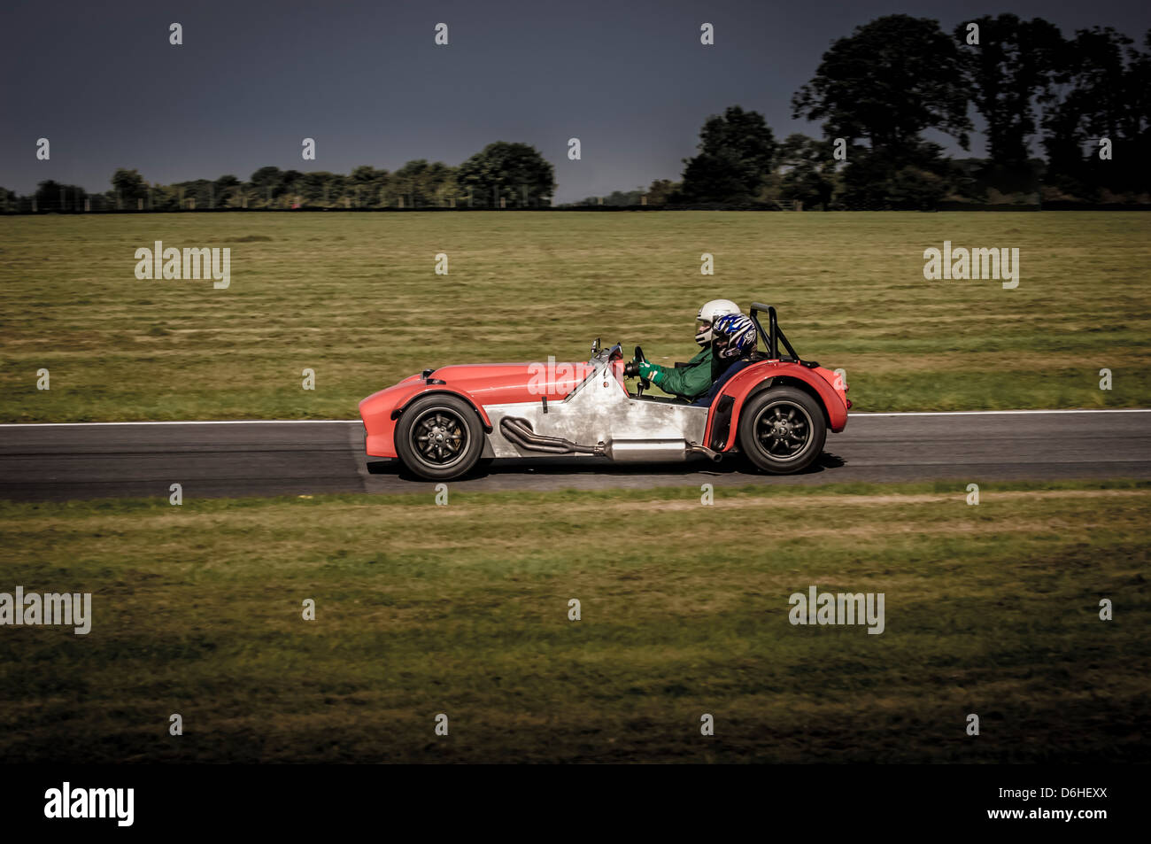 Orange racing car hi-res stock photography and images - Alamy
