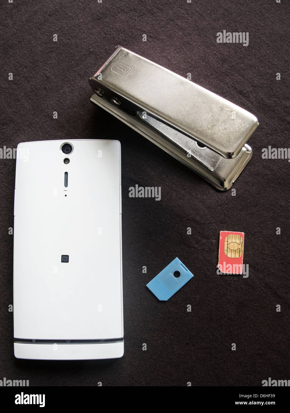 Micro Sim Card Cutter for Mobile Phones Stock Photo - Alamy