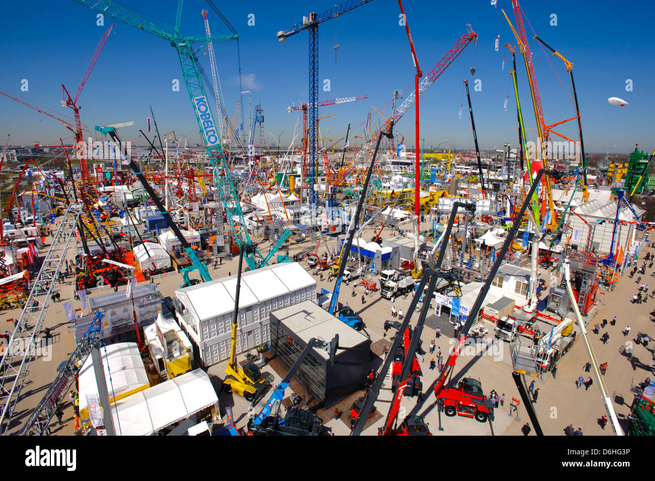 the world biggest trade fair for building machines, titled BAUMA 2013 ...