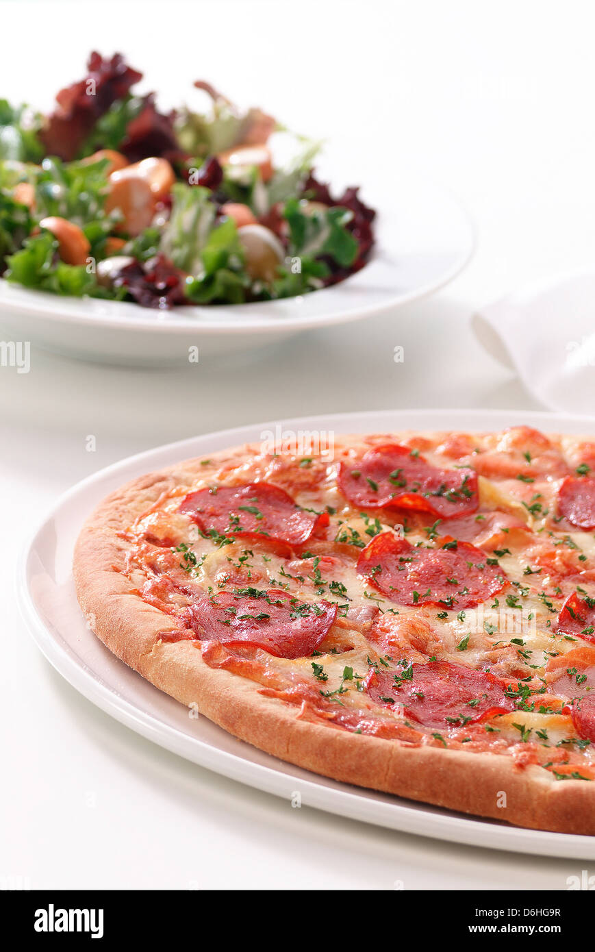 Pepperoni photos hi-res stock photography and images - Alamy