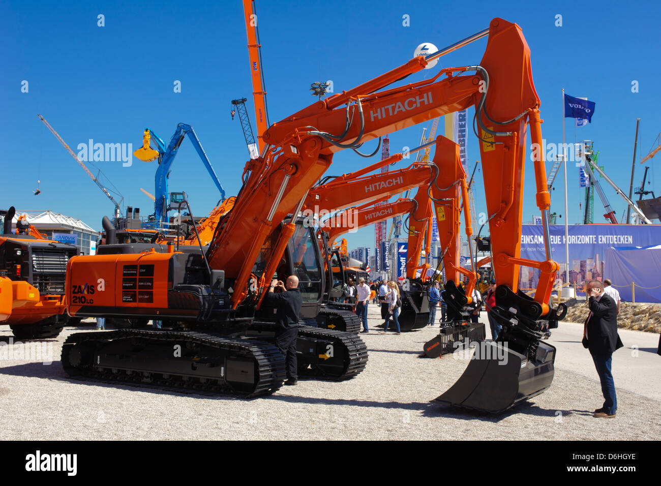 the world biggest trade fair for building machines, titled BAUMA 2013 ...