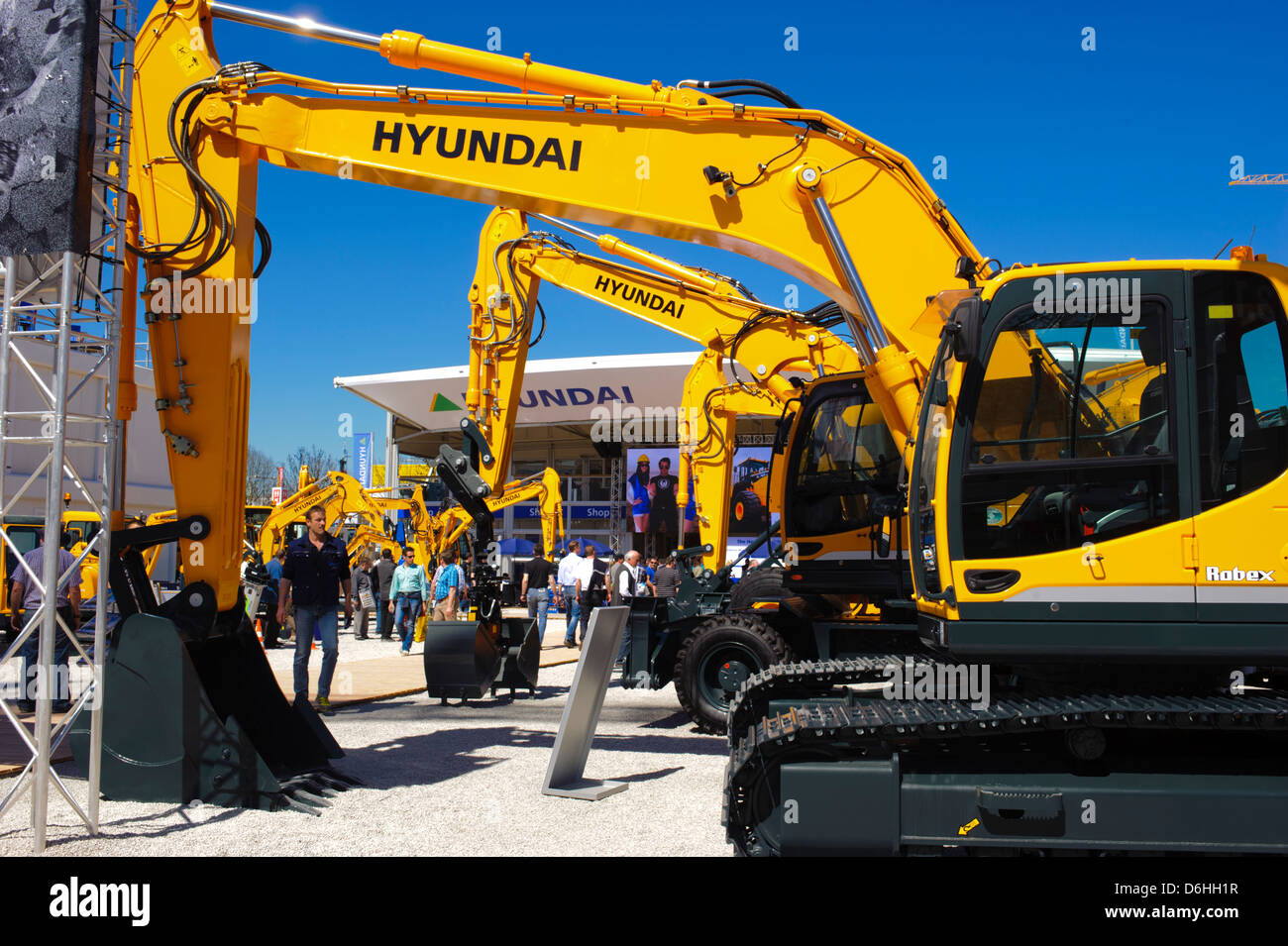 the world biggest trade fair for building machines, titled BAUMA 2013 ...