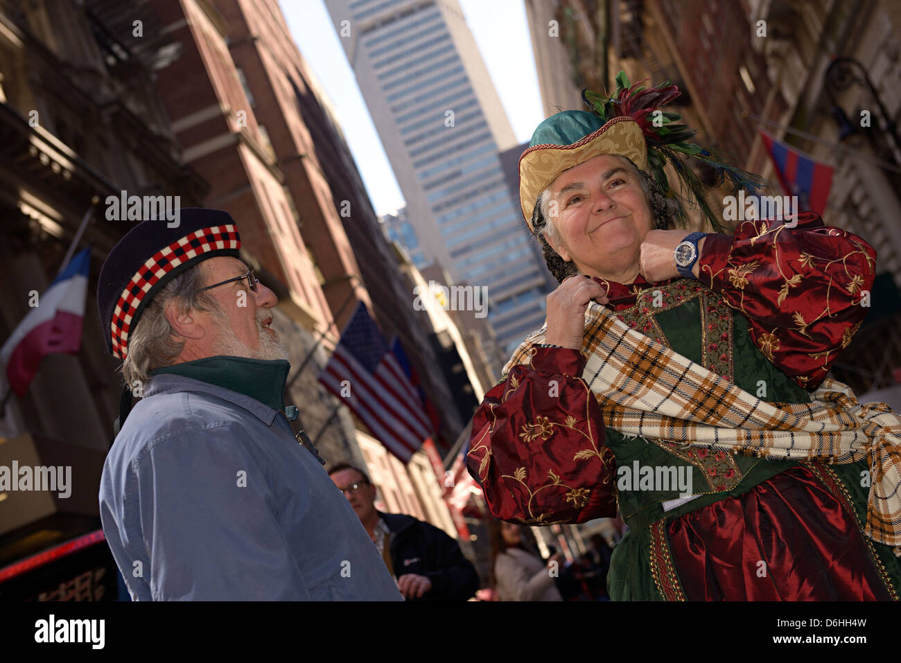 America tartan day parade hi-res stock photography and images - Alamy