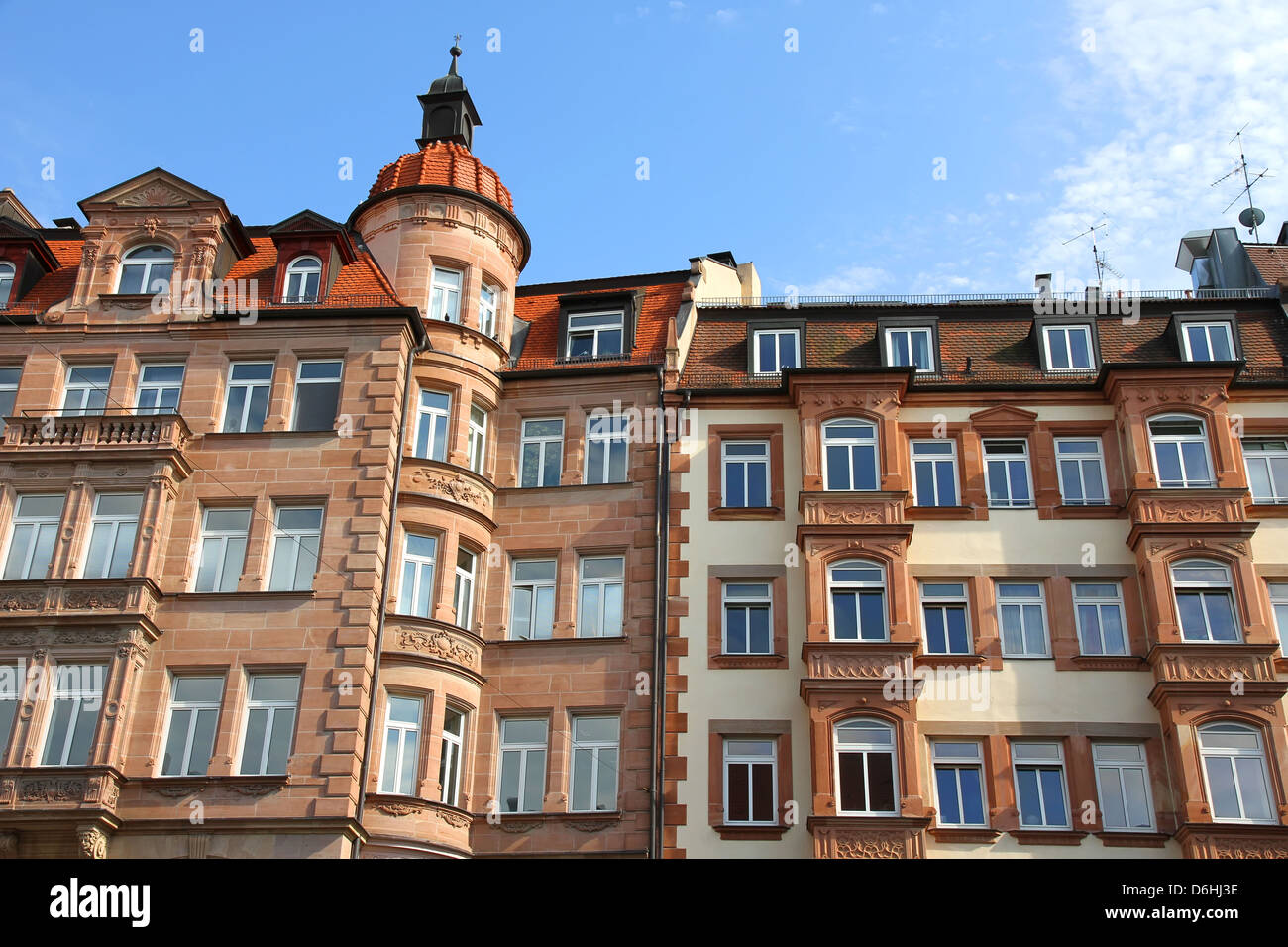 Historic Buildings in Nuremberg, Bavaria, Germany Stock Photo - Alamy