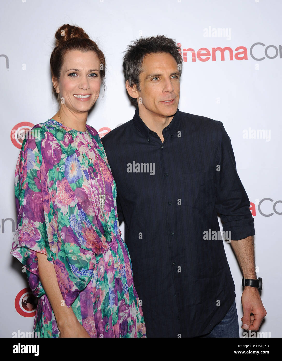 Las Vegas, California, USA. 18th April, 2013. Kristen Wiig & Ben ...
