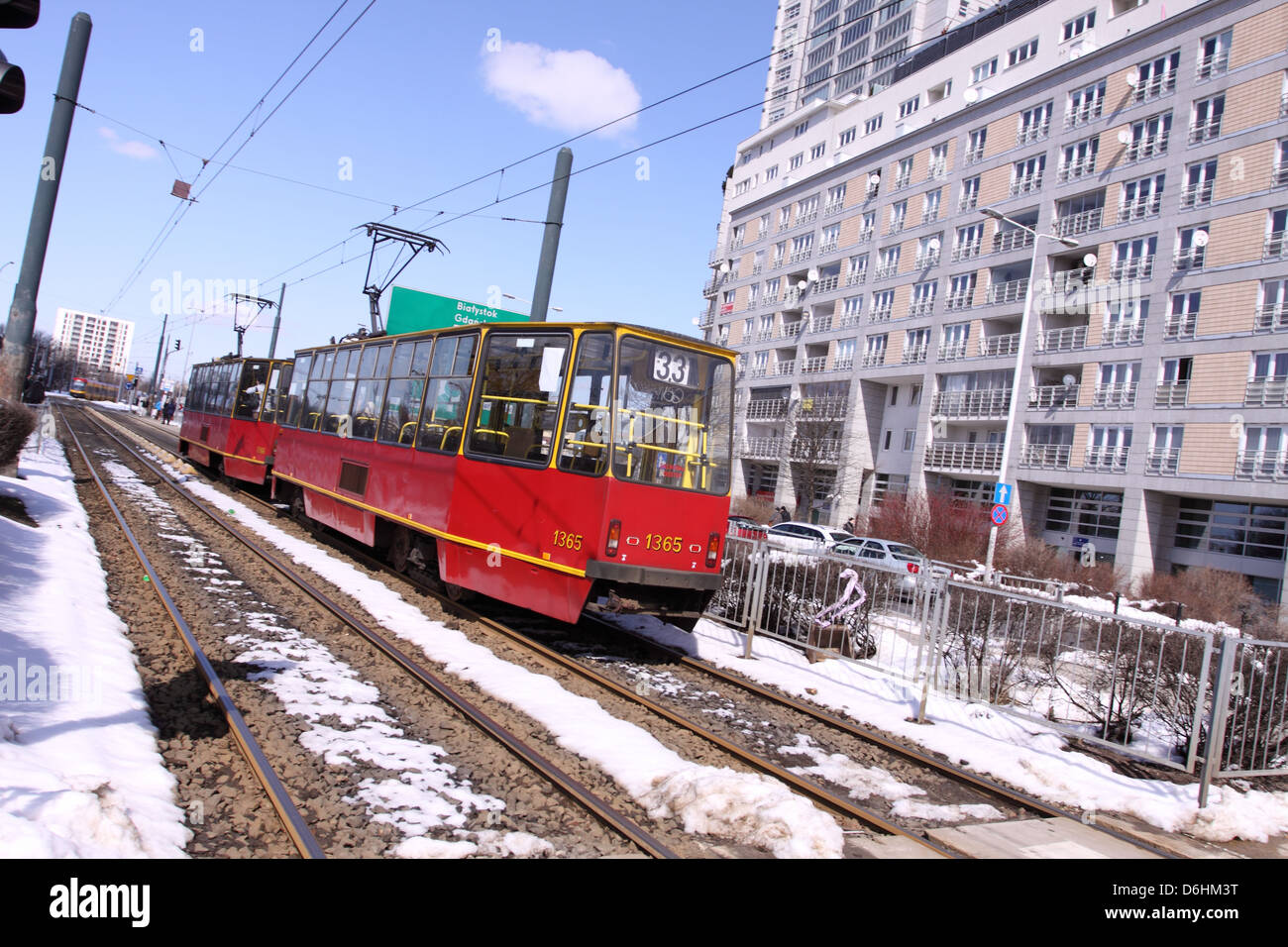 Warsaw spring urban hi-res stock photography and images - Alamy