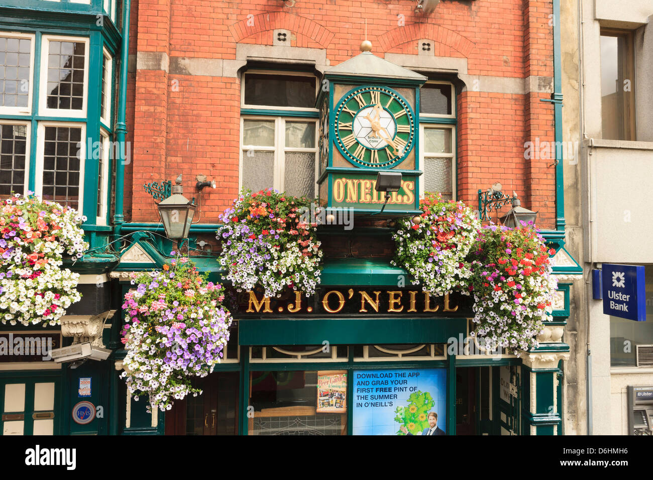 Dublin, Ireland. Downtown Stock Photo - Alamy
