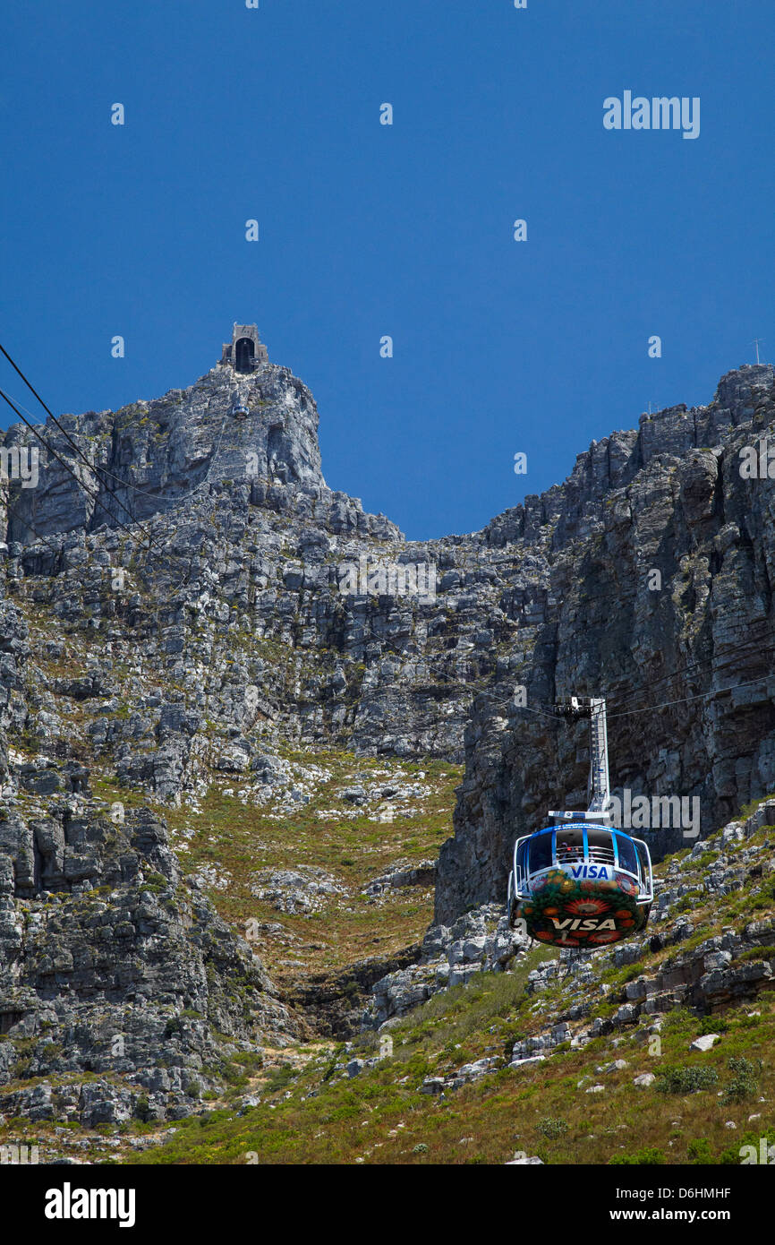 Upper cableway table mountain hi-res stock photography and images - Alamy