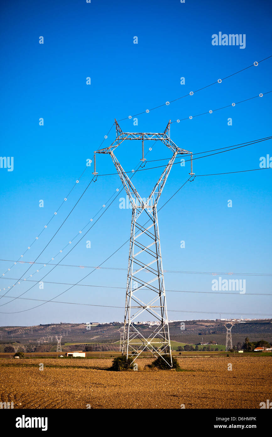 Electricity pylon sky architecture hi-res stock photography and images ...