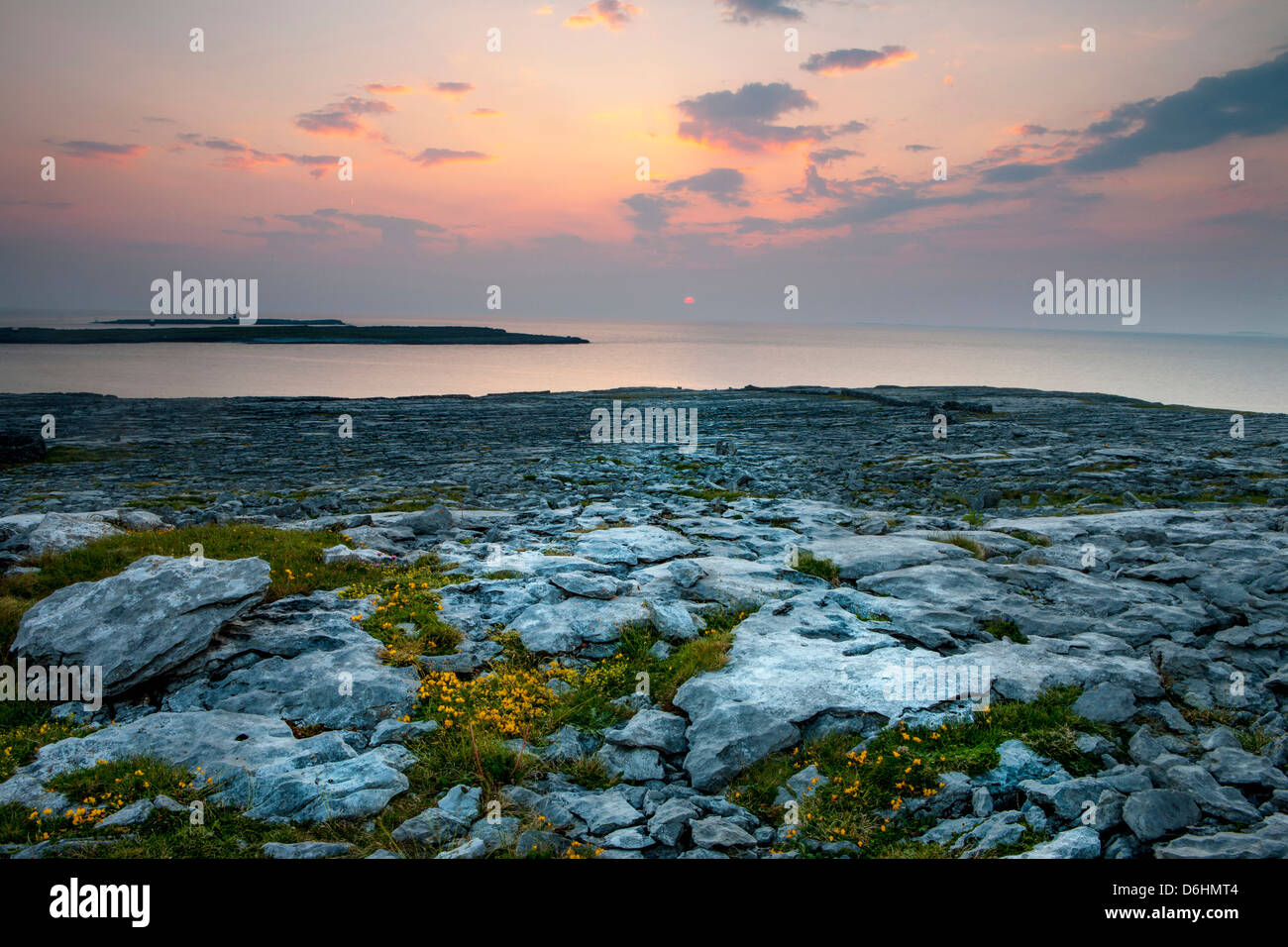 Inishmore Island. Aran Islands. Ireland. Aran Island Lighthouse Stock ...