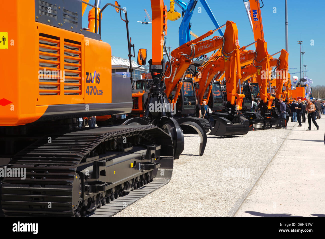 the world biggest trade fair for building machines, titled BAUMA 2013 ...