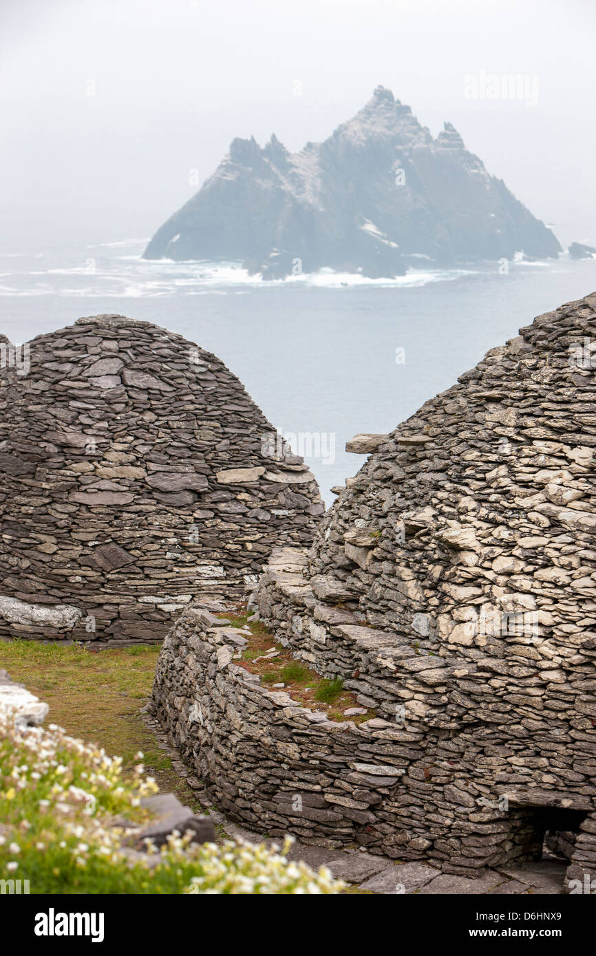 Ireland. Skellig Michael Island. Europe's westernmost point. UNESCO ...