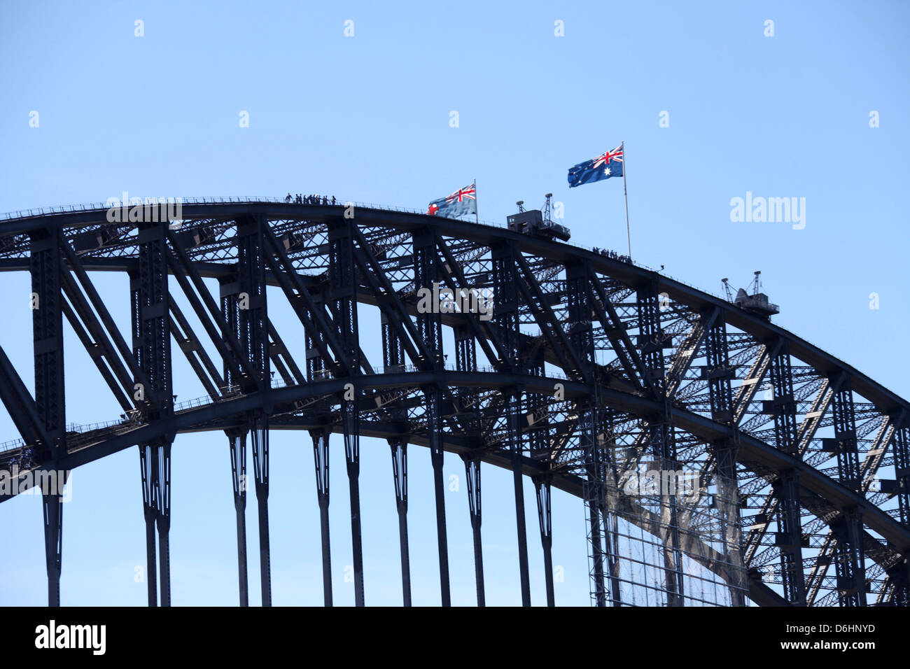 Sydney harbour bridge climbing hi-res stock photography and images - Alamy
