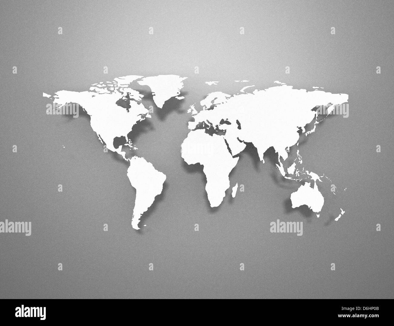 World map 3d global business Stock Photo - Alamy