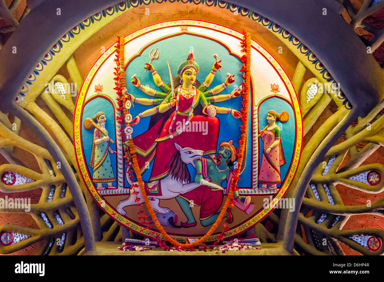 Durga Puja Theme Pandal