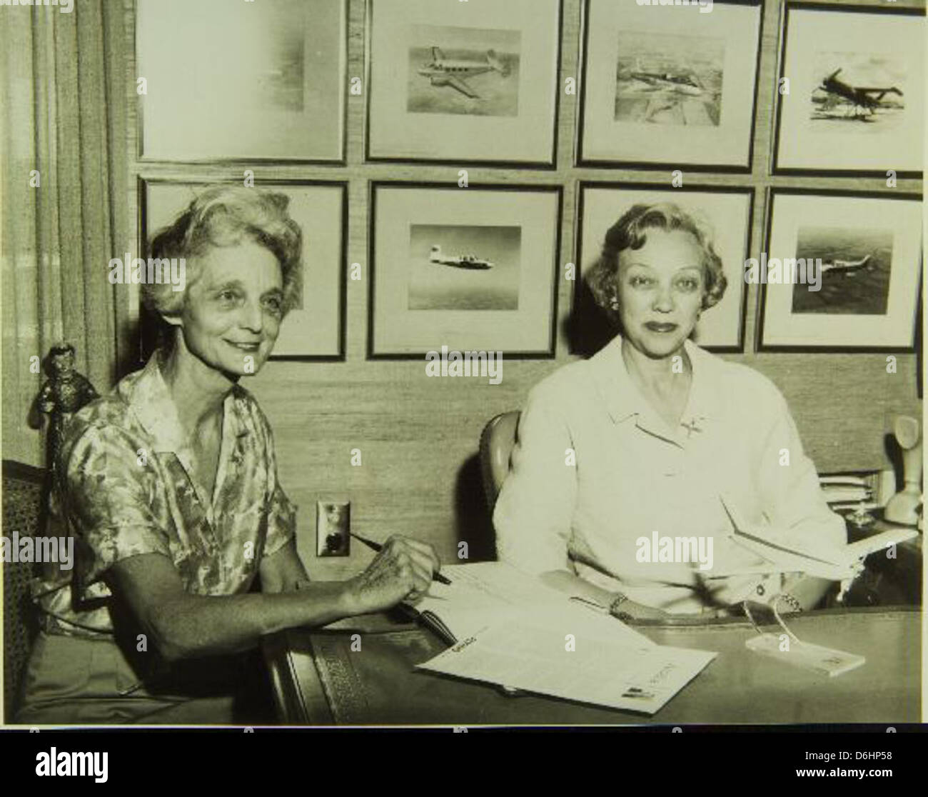 Louise Thaden, a celebrated aviator and key figure in early women’s ...